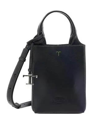 TOD'S Tod's Logo-Detail Leather Shoulder Bag