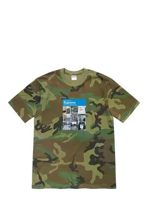 Supreme Verify Woodland Camouflage-print T-shirt - Green