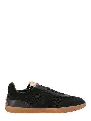 TOD'S Gommino Panelled Sneakers - Black