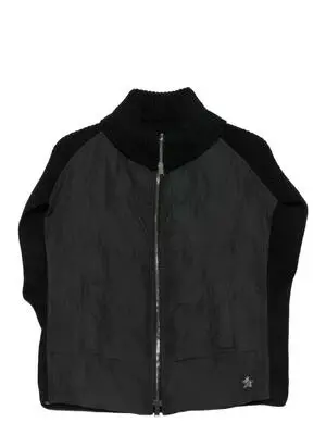 Lorena Antoniazzi Quilted Panelled Vest - Black