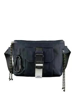 A.p.c. Treck Buckle-fastening Cross Body Bag - Blue