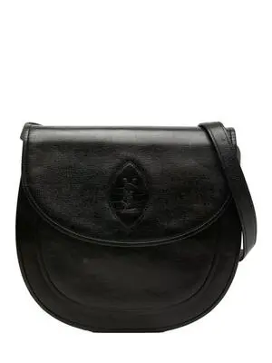 Saint Laurent 20th Century Leather Crossbody Bag - Black