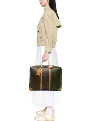 LOUIS VUITTON Monogram Sirius 50 Travel Bag - Brown