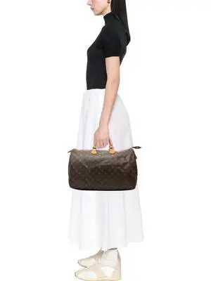 LOUIS VUITTON Speedy 40 Boston Bag - Brown