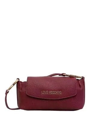 Moschino Logo-lettering Cross Body Bag - Red