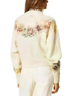 TWINSET Wool-blend Jumper With Print