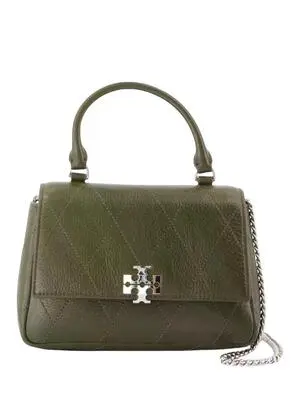 TORY BURCH Charlie Quilted Leather Bag