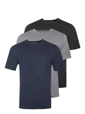 BOSS Logo-patch T-shirt Set Blue