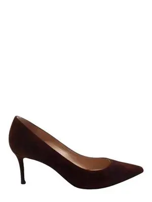 GIANVITO ROSSI Pointed-toe Pumps Brown