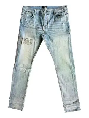 AMIRI Baroque Varsity Logo Jeans