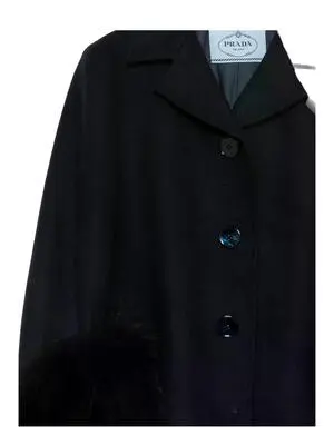 PRADA Faux-fur Trim Jacket