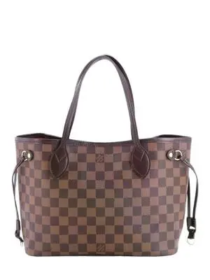 LOUIS VUITTON Louis Vuitton Neverfull NM Damier Tote Bag Brown