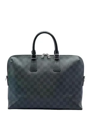LOUIS VUITTON 2014 Damier Graphite Porte Documents Jour Business Bag