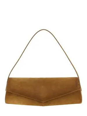 JIL SANDER Kante' Shoulder Bag - Brown