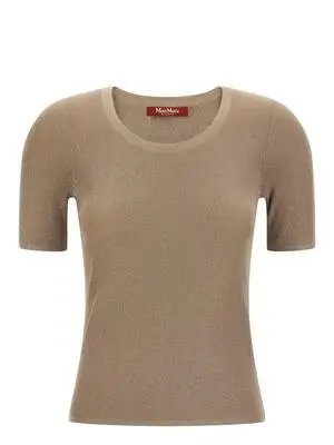 Max Mara Mstsequoia' T-shirt - Cream