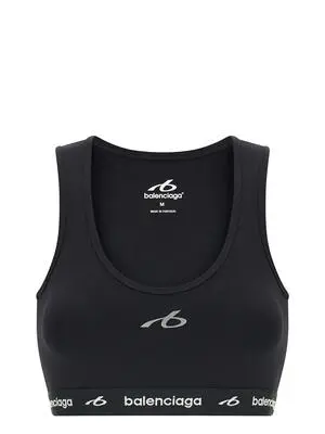 Balenciaga Techwear Bra Top - Black