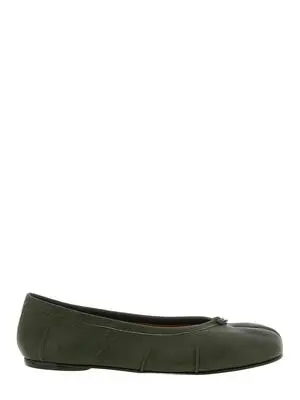 MAISON MARGIELA Tabi New Ballet Flats - Green