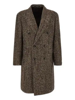 Tagliatore Tagliatore Men 'Londra' Coat Brown