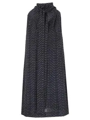MISSONI MISSONI Sleeveless Lamé Viscose Mini Dress