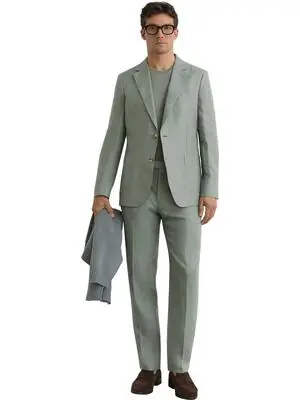 REISS Atlantic C Suit Trousers Sage