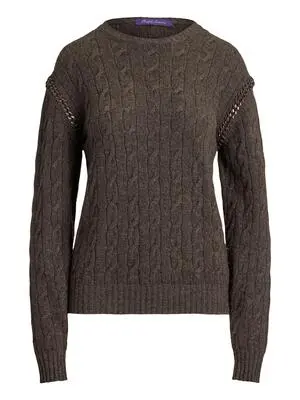 Ralph Lauren Cashmere Chain-detail Sweater - Brown
