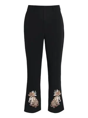 Cinq À Sept Beaded Kerry Trousers - Black