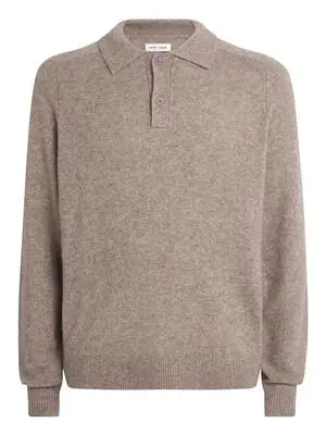 SAMSØE SAMSØE Yak Safrans Polo Sweater - Brown