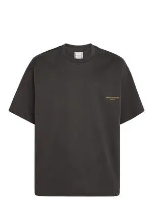 WOOYOUNGMI Cotton Graphic Print T-shirt - Grey