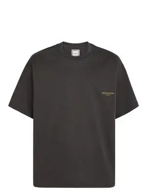 WOOYOUNGMI Cotton Graphic Print T-shirt - Grey