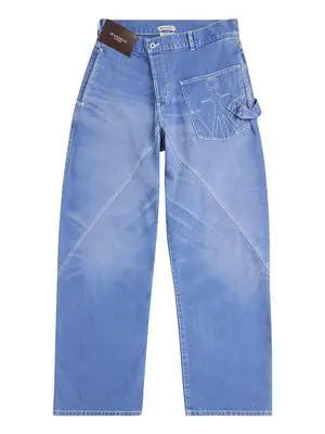 JW Anderson Twisted Workwear Jeans - Blue