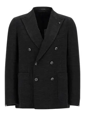 Tagliatore Montecarlo' Blazer - Gray