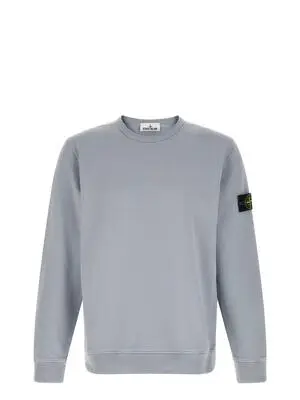 Stone Island Badge Sweatshirt - Gray