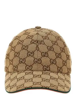 Gucci Gg Fabric Cap - Cream