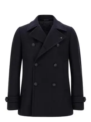 Tagliatore Monaco Coat - Blue