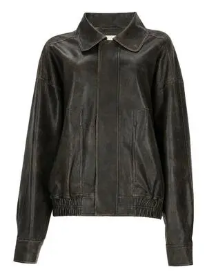 ALYSI ALYSI Leather Jacket