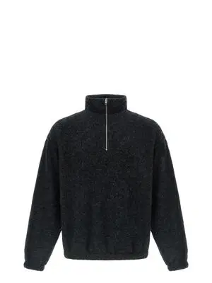 JIL SANDER Half-zip Sweatshirt - Gray