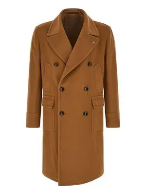 Tagliatore Tagliatore Men 'Sherry' Coat Brown