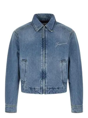 Jacquemus La Veste De-nîmes Canevas Denim Jacket - Blue