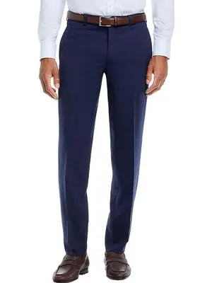 JACK VICTOR Stretch Flannel Trousers - Blue