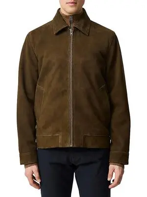Rodd & Gunn Miro Bay Leather Jacket - Walnut