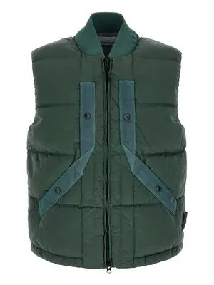 Stone Island G100008' Vest - Green