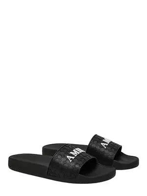 Amiri Ma Quad Pool Slides Black