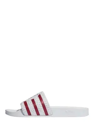 Adidas Trefoil Slides 'liverpool Lc - Cloud White/strawberry Red/cloud White