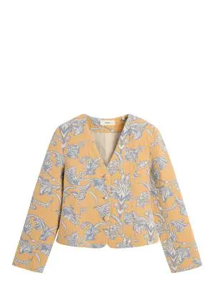 SKALL STUDIO Kinfauns Cotton Jacket Yellow