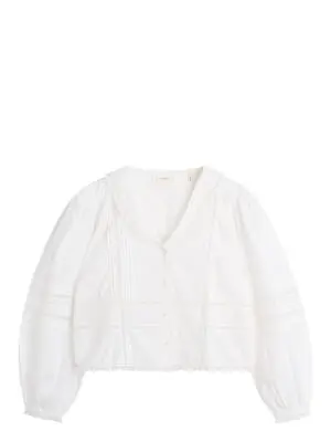 SKALL STUDIO Primula Cotton Shirt - White