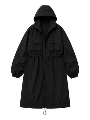 STUDIO CONSTANCE Long Track Suit Cotton Jacket - Black
