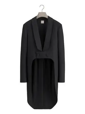Dior Tailcoat - Black Wool Drill