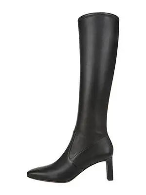 Vince Violette Leather Knee Boot - Black