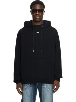 Off-White 3d Spray Arrow Skate Hoodie - Black