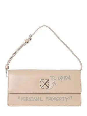 Off-White Jitney 1.0 Shoulder Bag - Cream